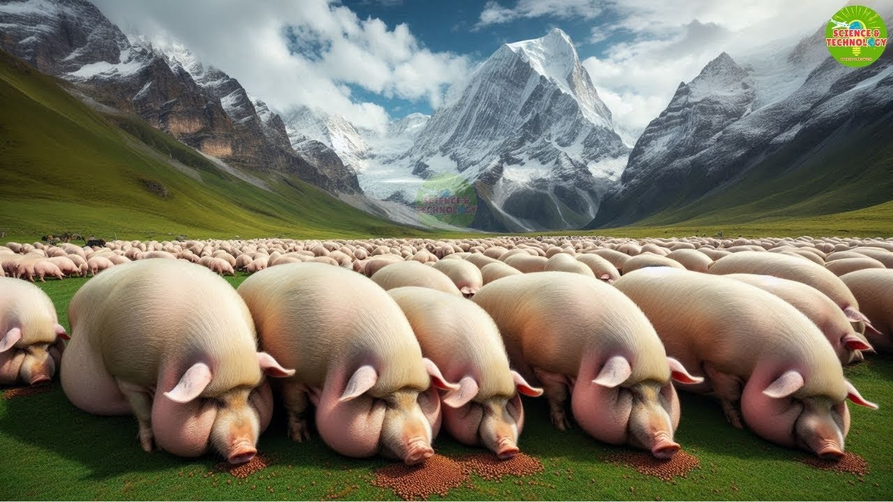 Amazing Outdoor Pig Farming in New Zealand 🐖 | Sustainable Free-Range Farming Documentary