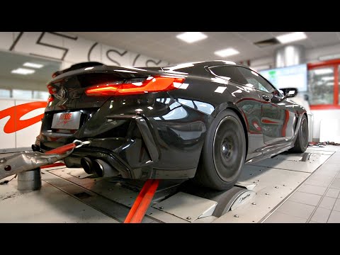 BMW M8 Competition With Akrapovic Titanium Exhaust - Sound Video