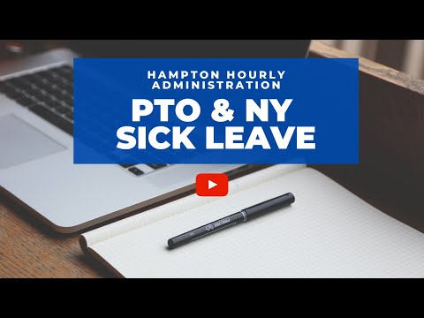 PTO, NY Sick Leave