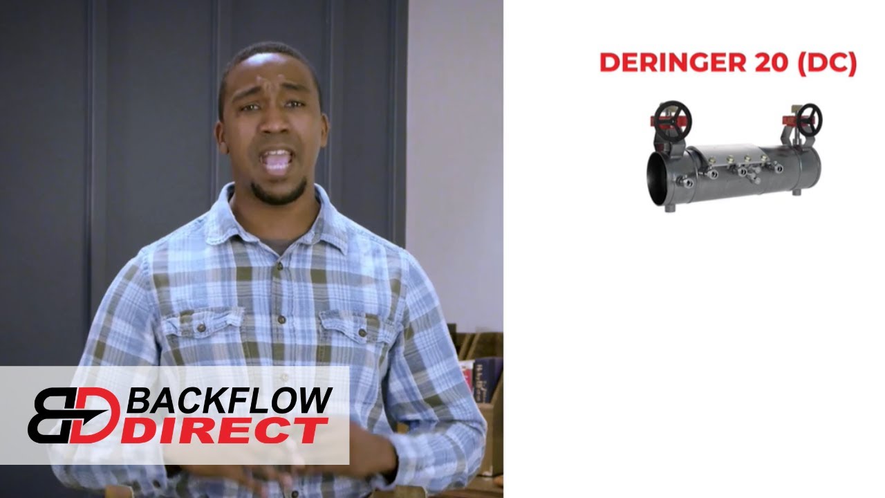 The Future of Backflow Prevention // Ames Deringer™ 20 (DC) Backflow Assemblies