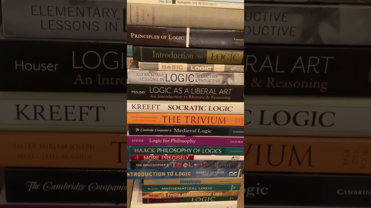 Studying Logic is Self-Defense! #logic #philosophy #maths #thomism #books