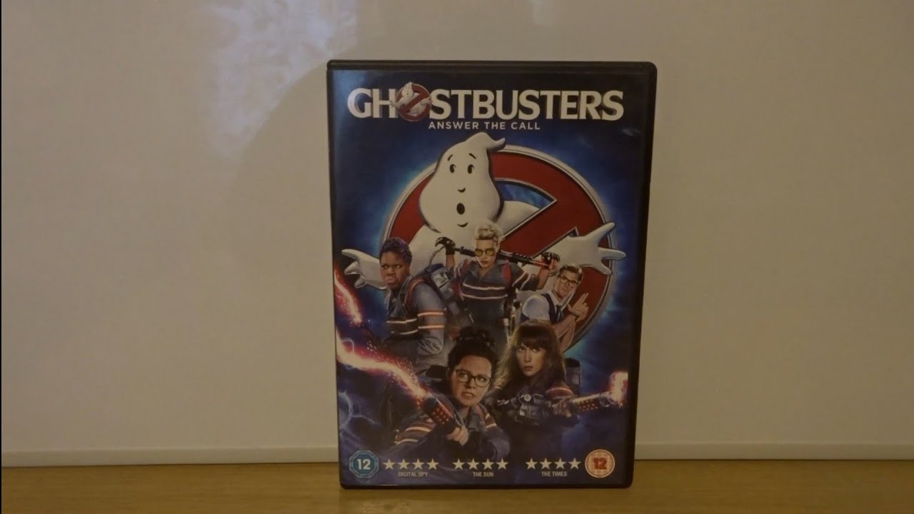 Ghostbusters 2016 (UK) DVD Unboxing