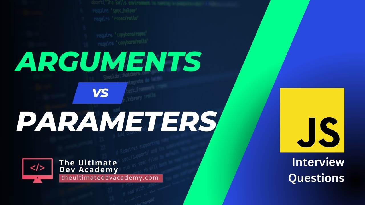 What are Arguments and Parameters in JavaScript | JavaScript Interview Questions - 1