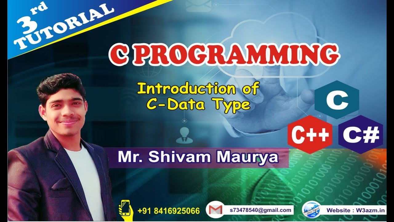 C language |  Data Type | HINDI/URDU