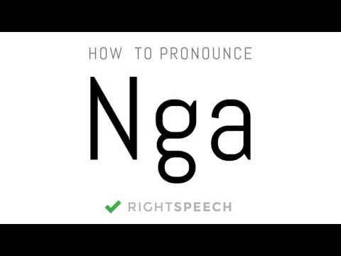 Nga - How to pronounce Nga
