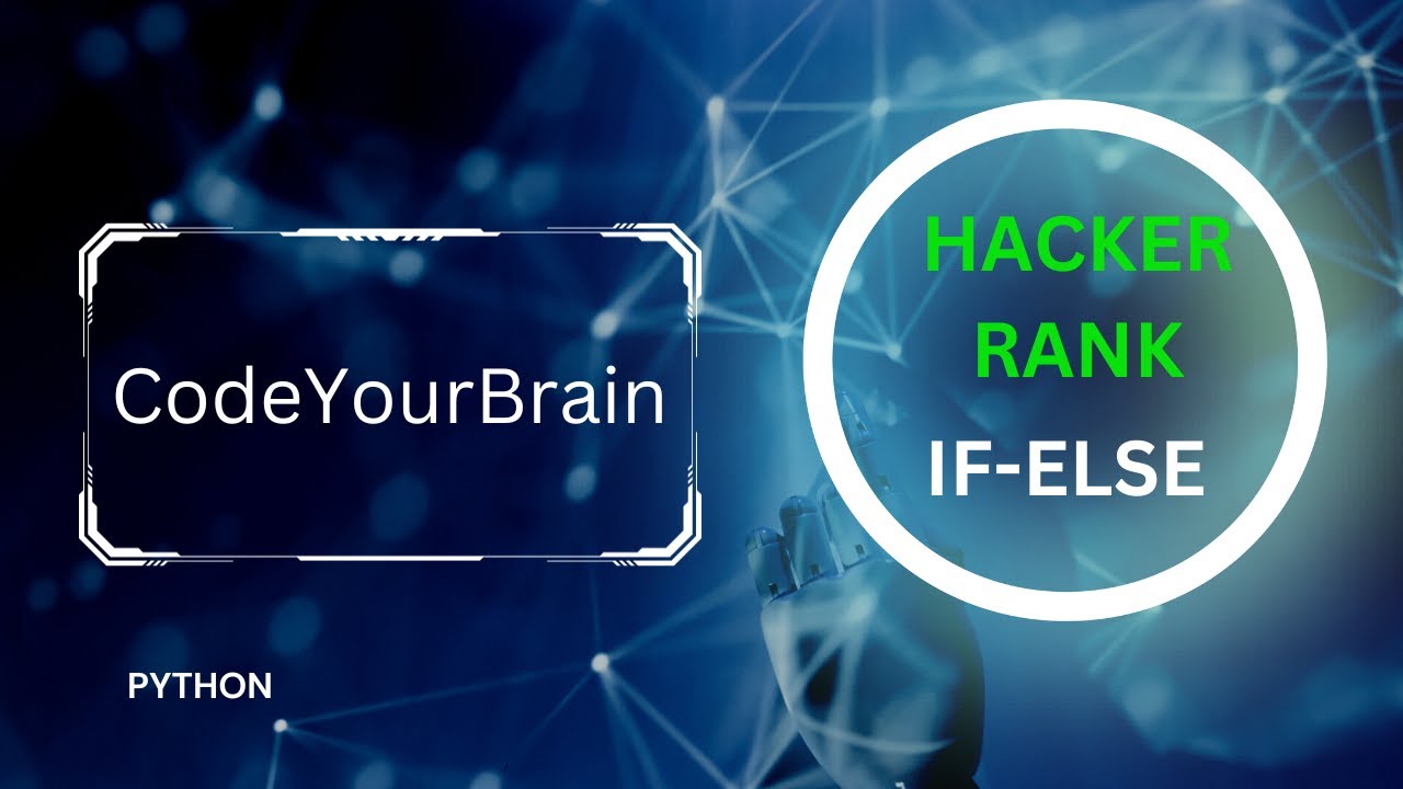 HackerRank if-else problems solved. || #python #programing