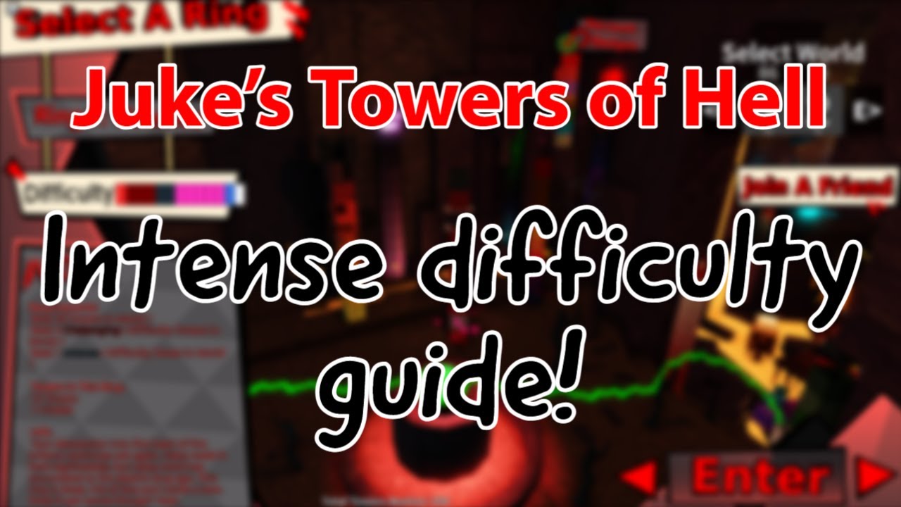 JToH Beginners Guide: Intense Difficulty