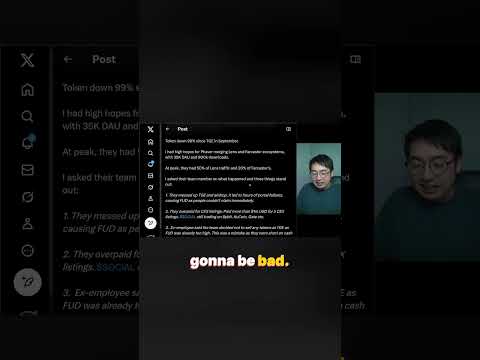 ???? Influencer Deal Warning ????
I turned down a KOL deal with Phaver — a $100 million valuation — over