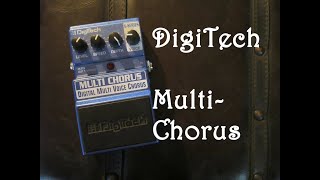 DigiTech X-Series Multi Chorus - What To Know & Where To Buy | Equipboard