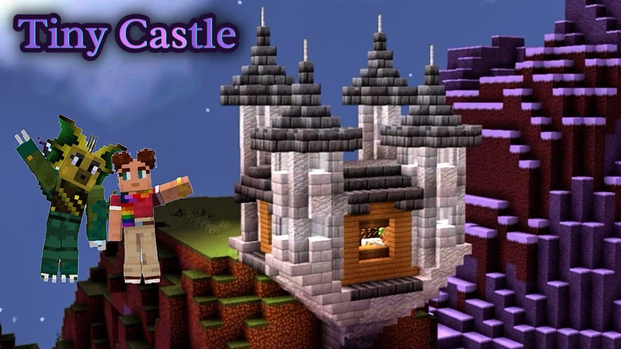 Minecraft: How to Build a Tiny 🏰 Castle for a Tiny🐲 Dragon - Minecraft ...