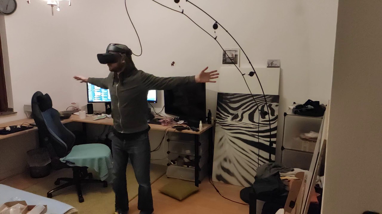 IKEA Regolit + KIWI Silent VR Pulley System V2 + Oculus Rift S