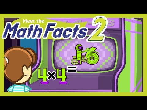 Meet the Math Facts Multiplication & Division - 4 x 4 = 16