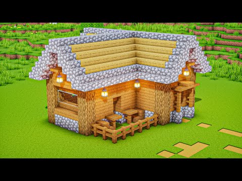 Minecraft Tutorial – Minecraft Survival Wooden House Build! Part 48