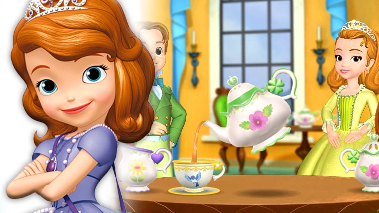It's Tea Time | Sofia the First online game for kids