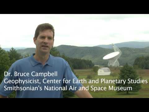 Smithsonian geophysicist Bruce Campbell explains how to make radar map of the Moon