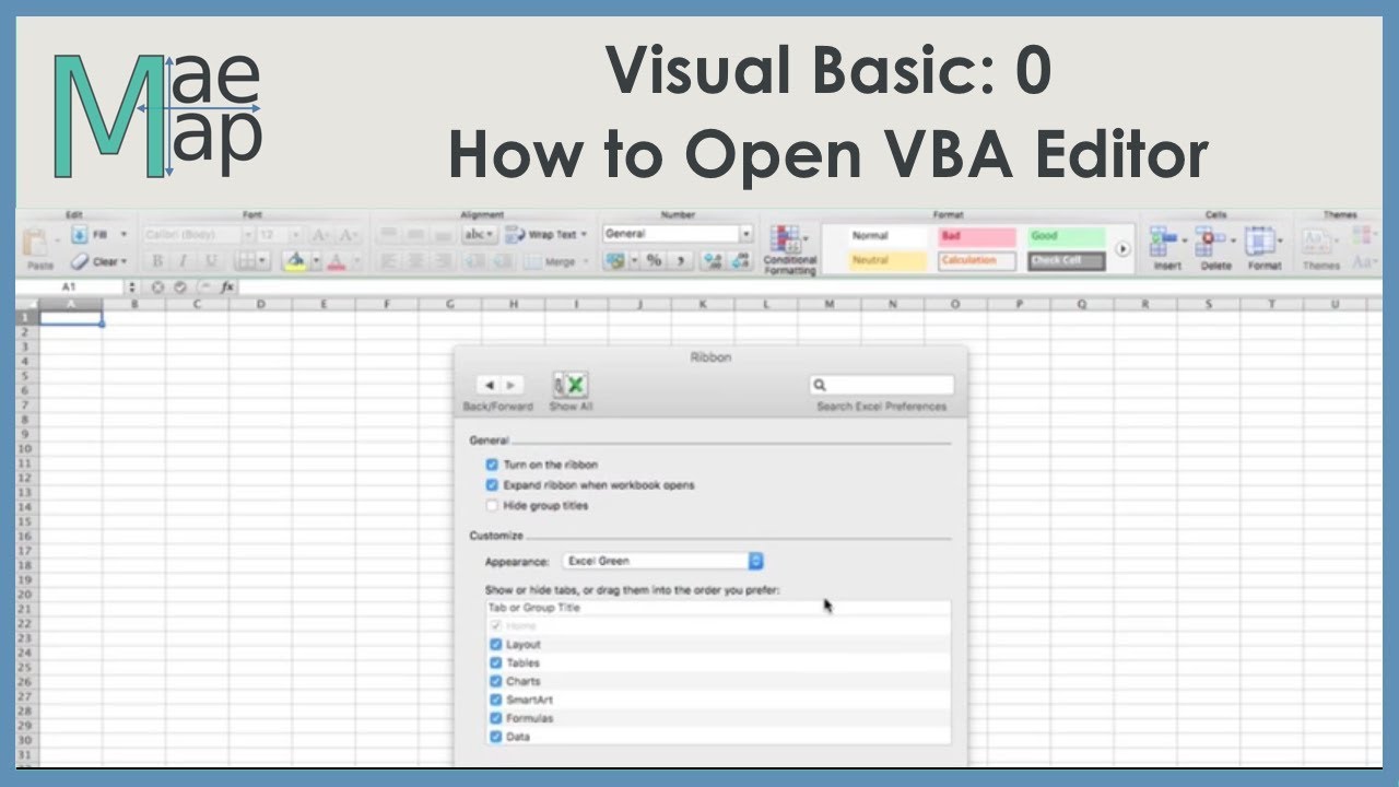 VB: 0 How to Open Visual Basic Editor