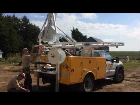 Hunke 6T Pump Hoist Pulling Water Well Pump