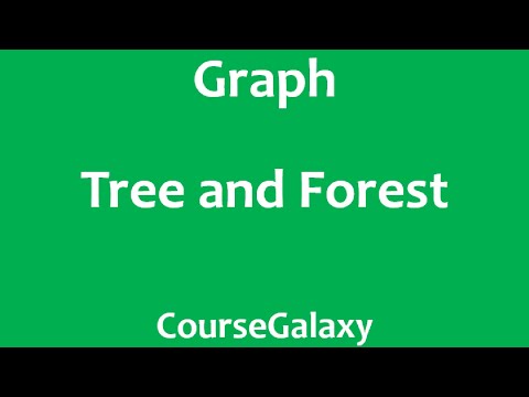 Tree and Forest : Graph