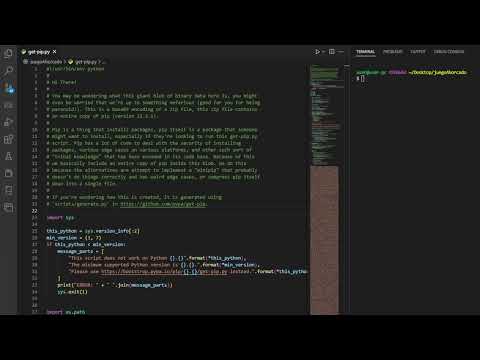 Instalar pip de python