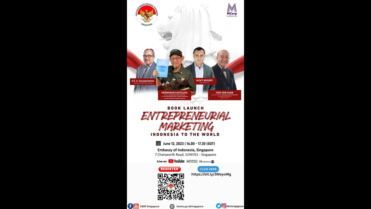 BOOK LAUNCH: ENTREPRENEURIAL MARKETING INDONESIA TO THE WORLD