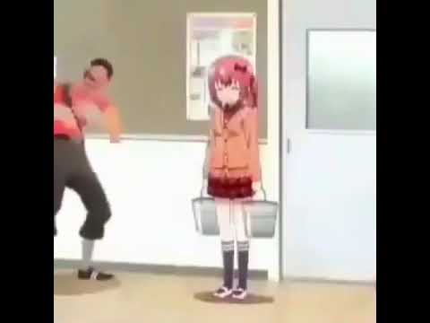 laughing at a crying girl