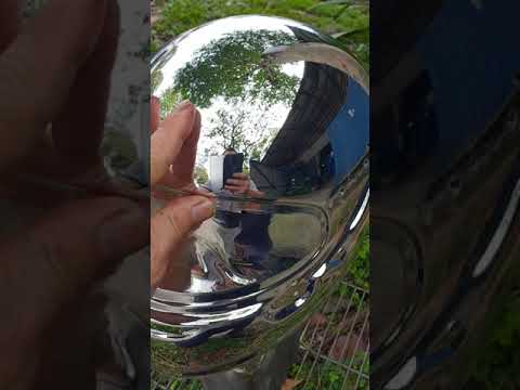 Silver Chrome spray with topcoat
