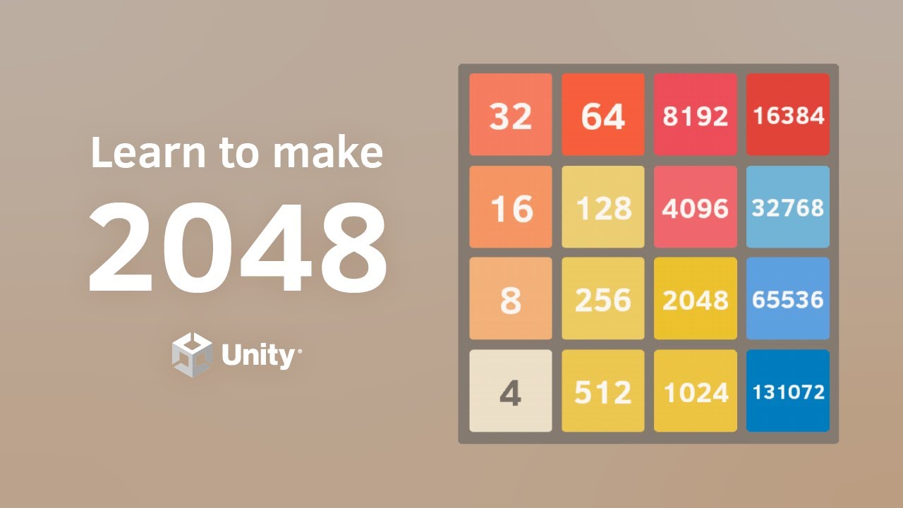 How to make 2048 in Unity (Complete Tutorial) 🥈🧩