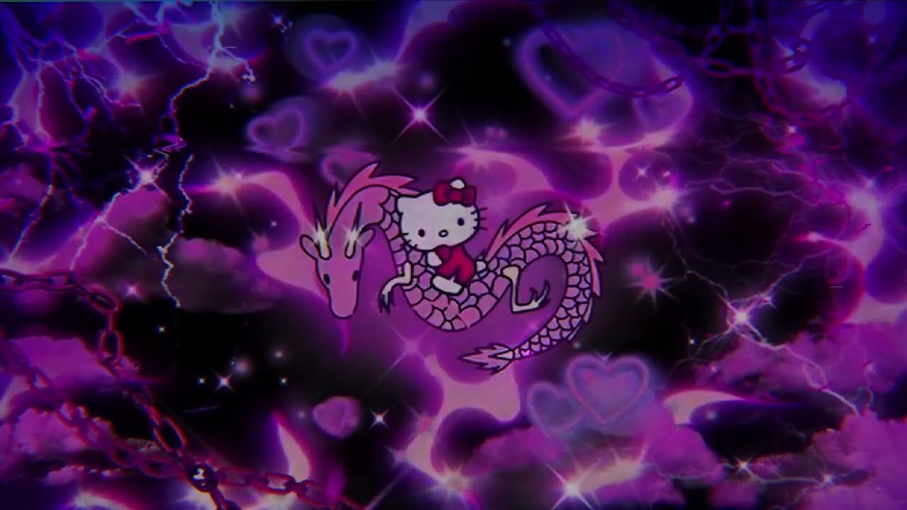 Hello Kitty in Pink Space - Wallpaper Engine [Link in Description]