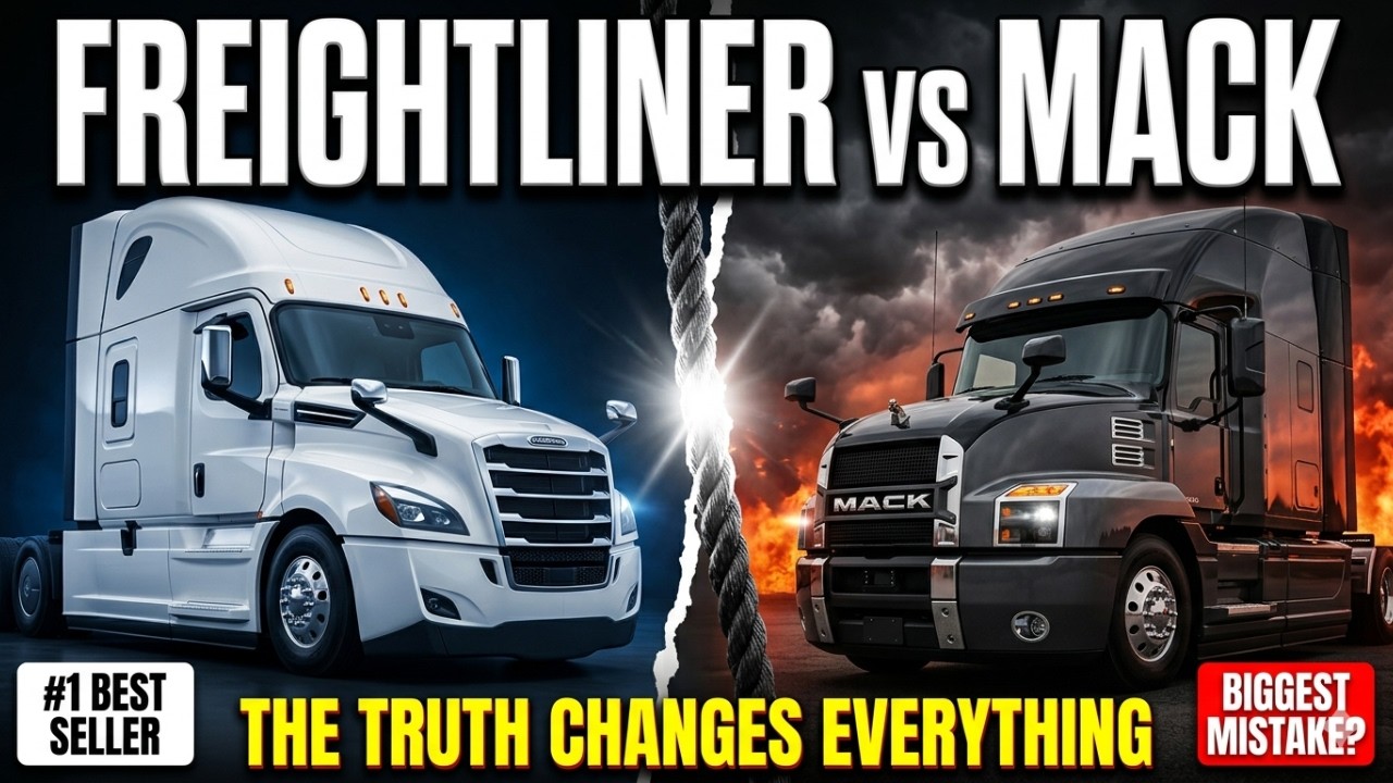 Freightliner Cascadia vs Mack Anthem — The $170,000 Decision Fleet Managers Keep Getting Wrong