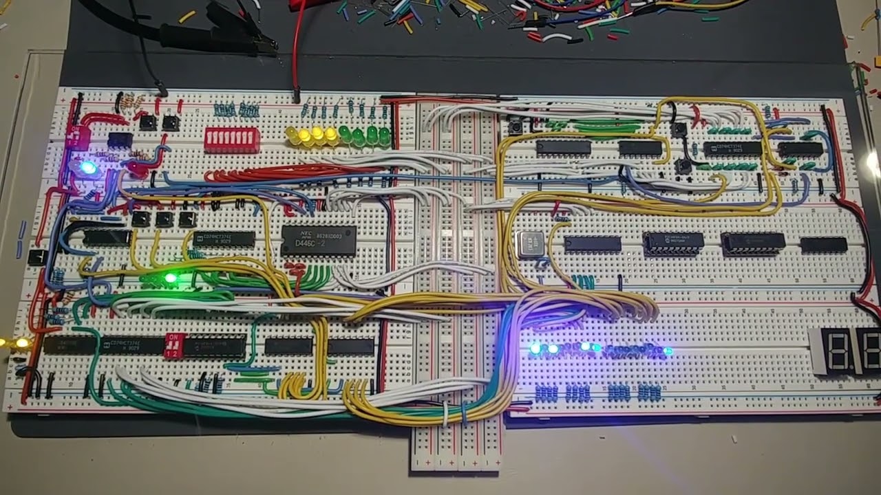 My 8-bit TTL Computer #2 - Jumpy