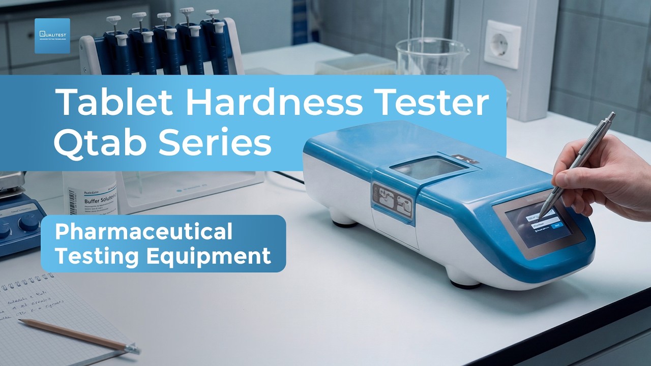 Tablet Hardness Tester - QTab-Series | WorldofTest | Qualitest North America