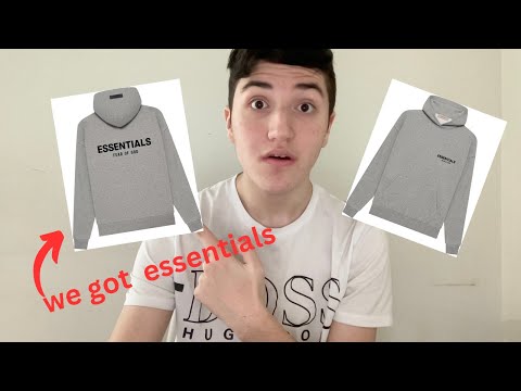 I got Essentials Hoodies from Goat.