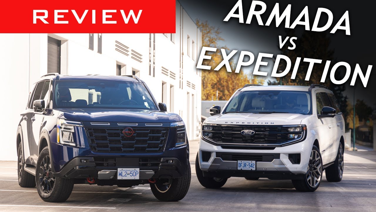 Comparison: 2025 Nissan Armada vs 2025 Ford Expedition in 𝟰𝗞