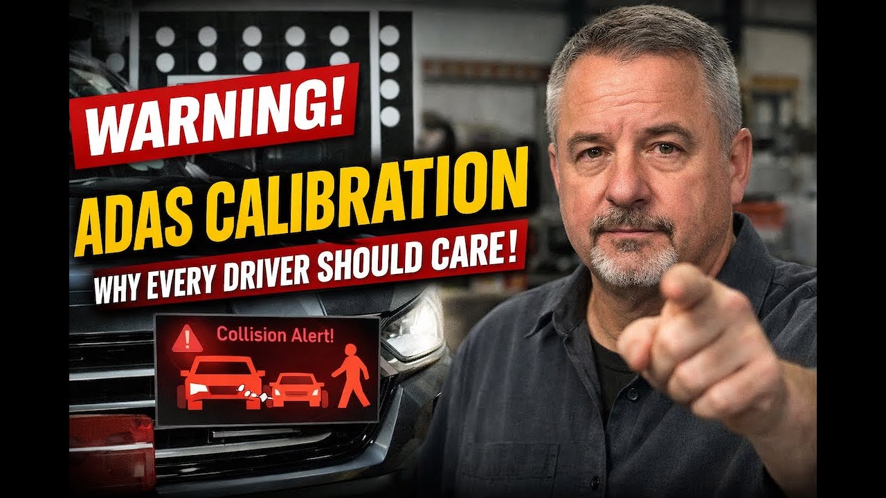ADAS Calibration Is Now a “Core Repair” - Why Every Driver Should Care