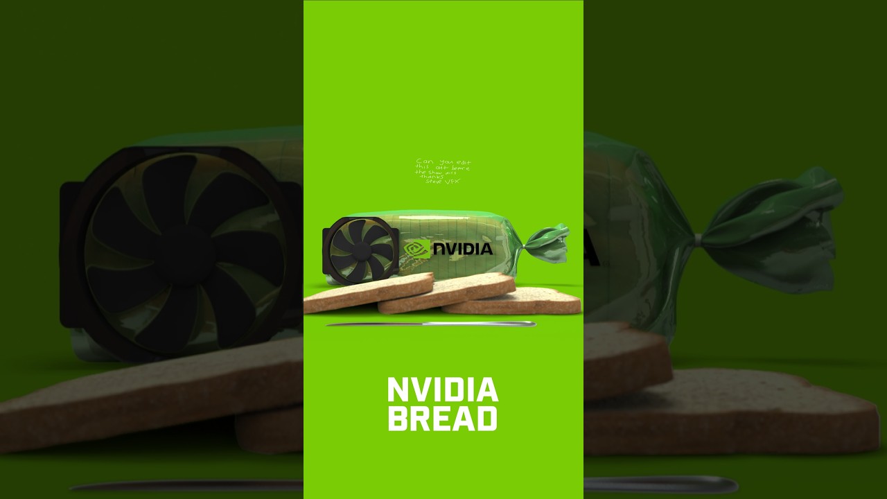 Nvidia Bread #nvidia #bread #animation #3D