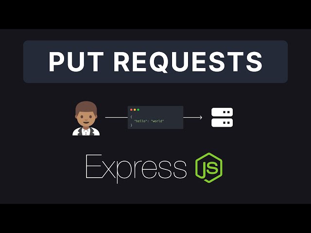 Understanding PUT Requests in Express JS for Updating Entire Resources ...