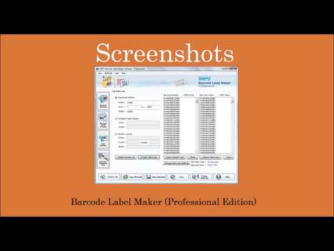 free bar code barcodes barcode label maker generator creator designer designing software tool
