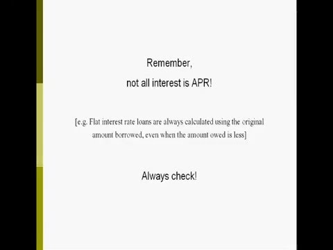 What is Interest (and APR)- A simple explanation for everyday economics (Interest)