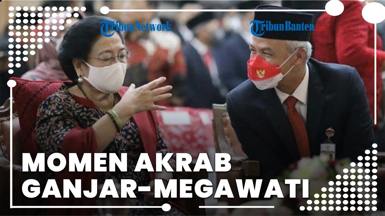 Momen Akrab Megawati Soekarnoputri dengan Ganjar Pranowo saat Kunjungan ke Semarang - Tribun Video