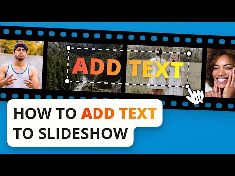 How to Add Text to Slideshow | Icecream Slideshow Maker Tutorial