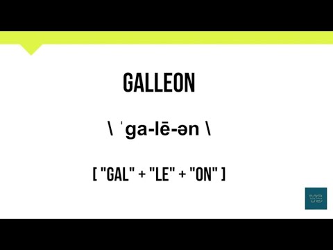How To Pronounce Galleon | Meaning | Pronunciation