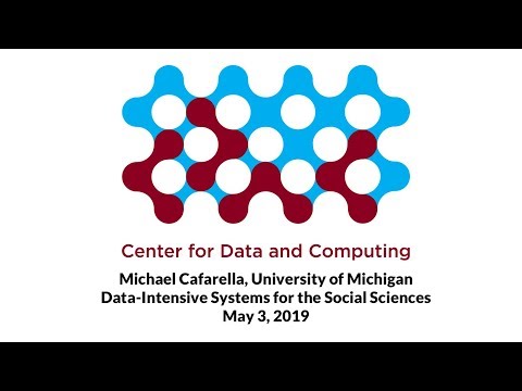 CDAC Speaker Series: Michael Cafarella