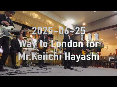 2025-06-25 Way to London for Mr.Keiichi Hayashi( THE HEAT)