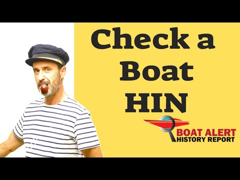 How to check a Boat HIN Number