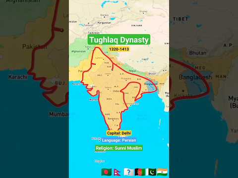 Tughlaq Dynasty Of Delhi #delhi #tughlaq #sultan #empire #india #indianhistory #ancienthistory