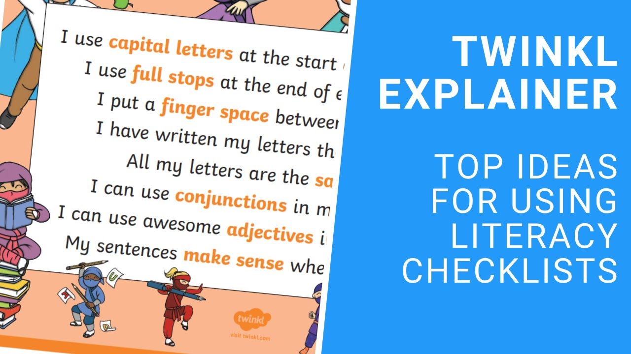 Top Ideas for Using Literacy Checklists | Twinkl