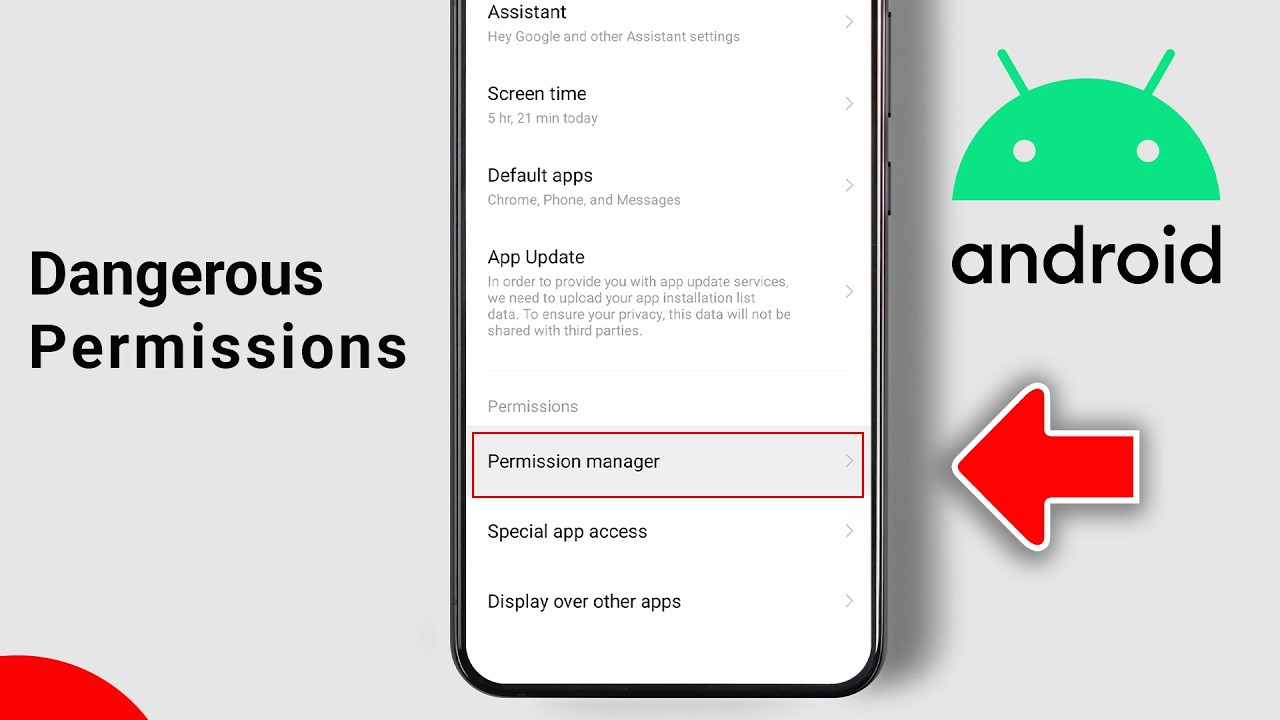 Revoke Dangerous Android Permissions Now