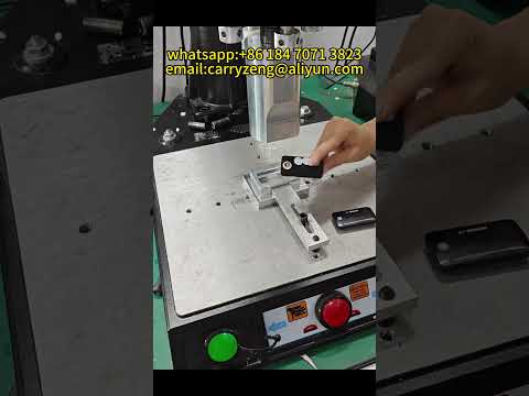 Bright ABS plastic shell ultrasonic machine welding#ultrasonic #abs #plastic #shell #machine