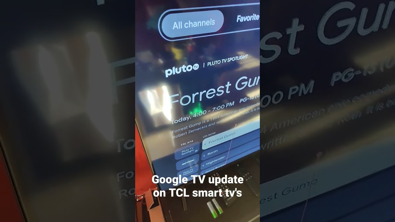 Google TV update to be released on TCL smart tv's and other streaming devices!