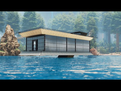 Steam Community :: Video :: Floating Modern Ocean Base | Build Tutorial ...